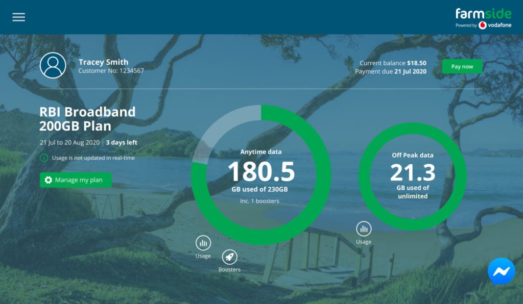 One NZ Farmside: Rural Broadband Portal - Taylor Hamling