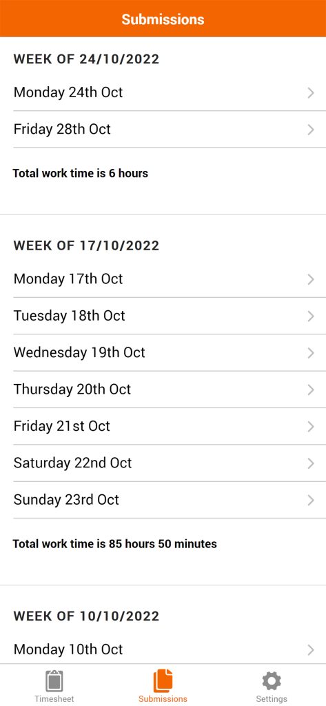 Tradie Timesheet: Tracking App for Tradies — Taylor Hamling